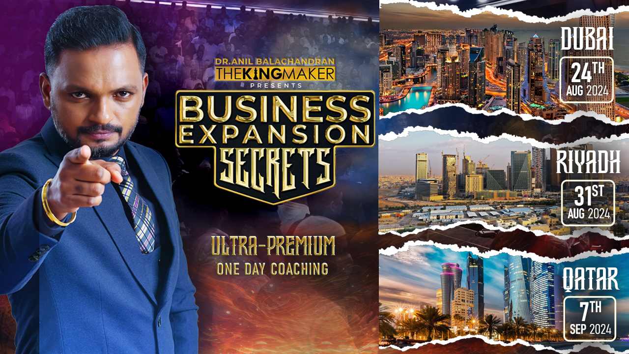 Effective Business Growth Training | Dr. Anil Balachandran